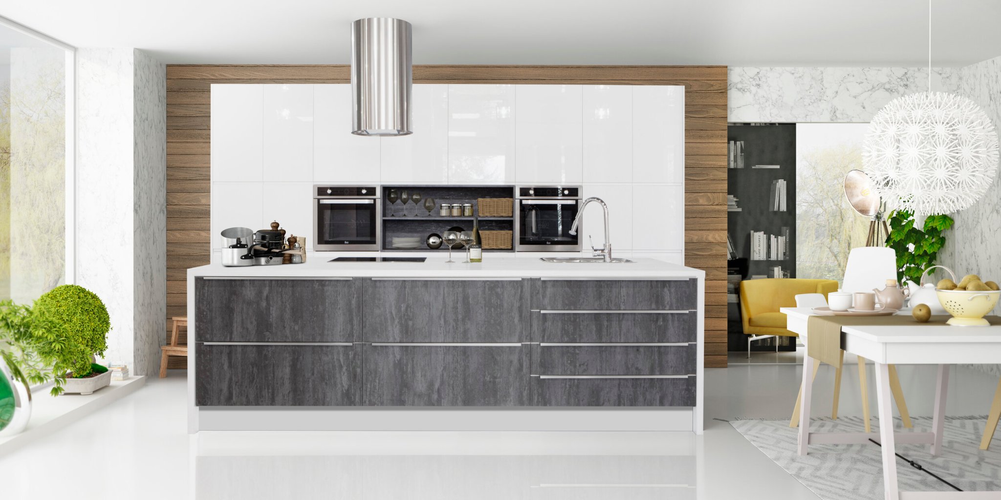 Modern Kitchen Cabinet Doors by Alvic - Hart & Sapp Cabinet Co.